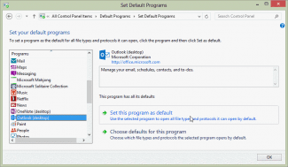 To Change the Default E-mail Program in Windows | Slipstick Systems