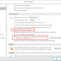 The (good) Autocomplete list is back | Slipstick Systems