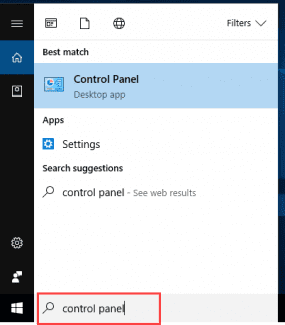 Where is the Control Panel Mail icon? | Slipstick Systems