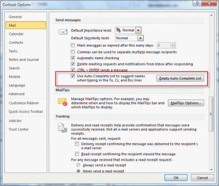 Suggested Contacts and Auto-Complete Lists | Slipstick Systems