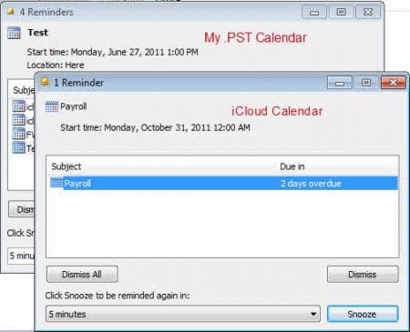 iCloud and Outlook Sync Problems and Solutions