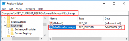 Maximum number of Exchange accounts in an Outlook profile | Slipstick ...