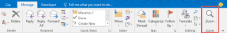 Adjusting Outlook's Zoom Setting in Email | Slipstick Systems