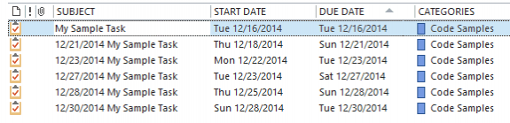 Create a Series of Tasks using VBA | Slipstick Systems
