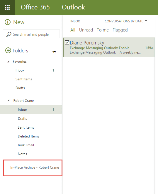 Enable Office 365 Exchange Online Archive | Slipstick Systems