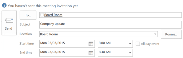Creating a Room Mailbox with Exchange Online | Slipstick Systems