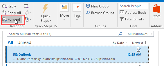 Reusing Sent Messages | Slipstick Systems Reusing Sent Messages | Slipstick Systems