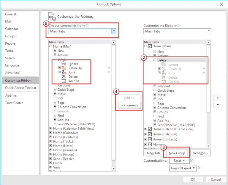 Using Outlook 2016's Archive feature | Slipstick Systems
