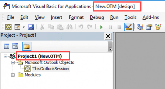 Start Outlook using a different VBA Project file | Slipstick Systems