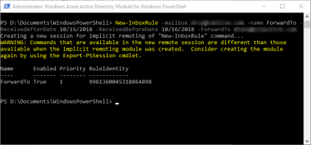 Create Rules using PowerShell | Slipstick Systems