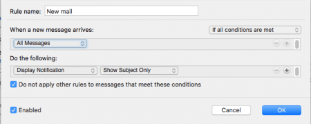 Disable New Mail Notifications for Some Accounts | Slipstick Systems