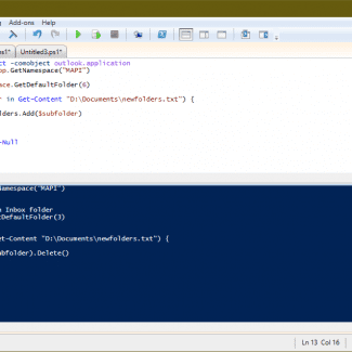 Open Outlook Folders using PowerShell or VBScript | Slipstick Systems