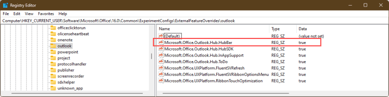 Outlook's Left Navigation Bar | Slipstick Systems