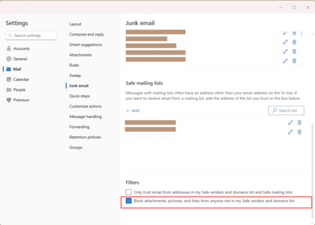 New Outlook for Windows app