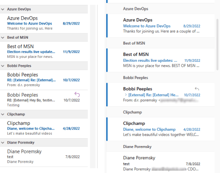 Messages appear duplicated in message list | Slipstick Systems