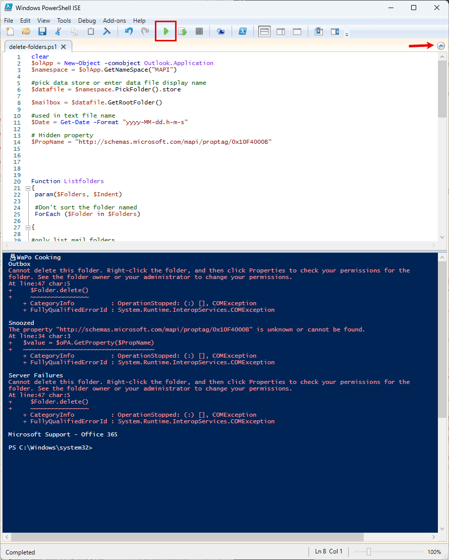 Delete Empty Folders using PowerShell Delete Empty Folders using PowerShell