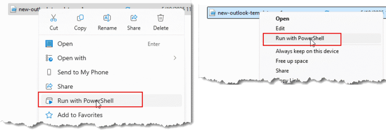 Open Outlook Templates using PowerShell | Slipstick Systems