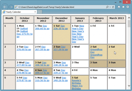 How to View a Yearly Calendar | Slipstick Systems